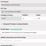 Salvage Auto Parts Listing Tool | Fitment Data for eBay | PartOutPRO
